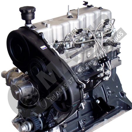 LONG BLOCK ENGINE FOR HYUNDAI H100 - GALLOPER 2.5 - D4BH - ENGINES AND ...