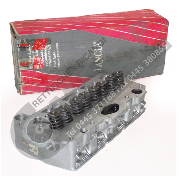 CYLINDER HEAD WITH VALVES AND SPRINGS FIAT A112 - PANDA - MA100 ...
